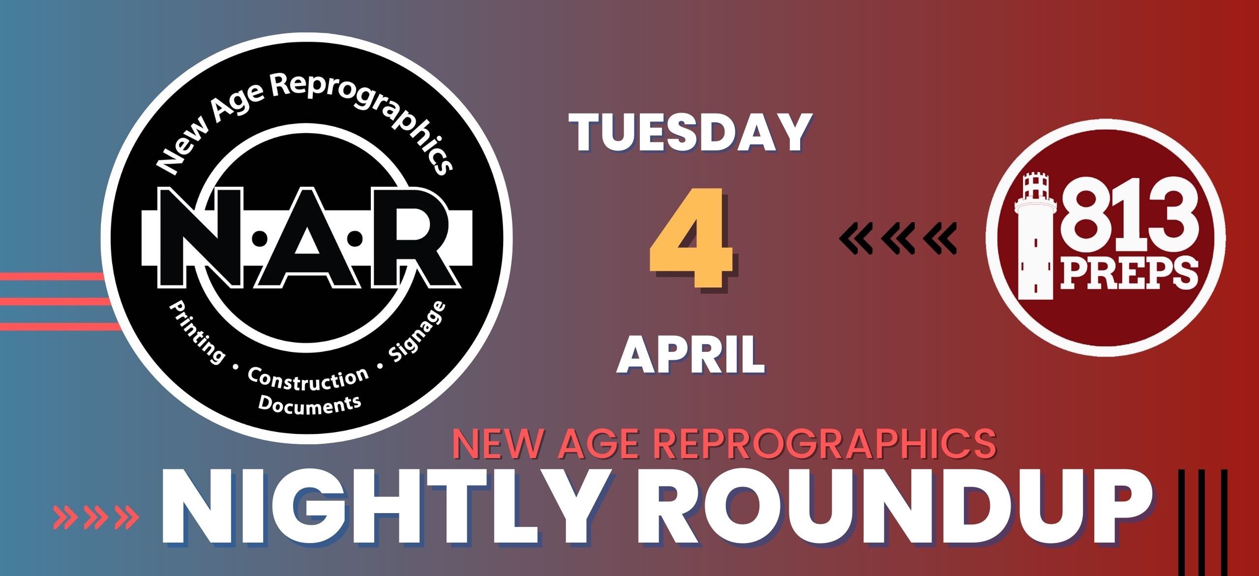 NAR Nightly Roundup 4/4/23 - 813Preps.com