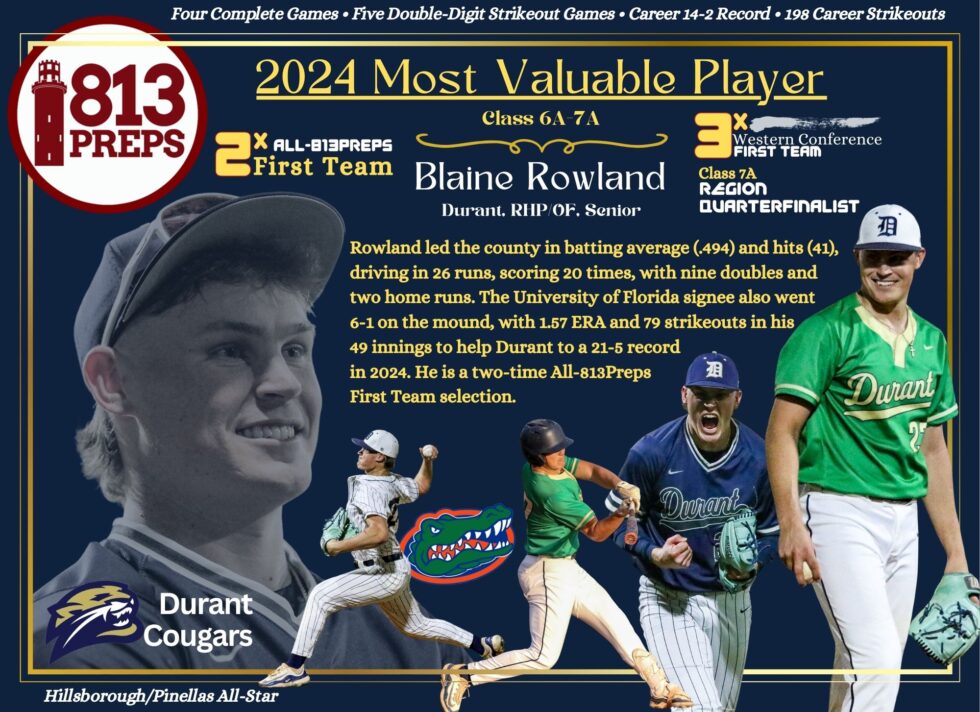 2024 All-813Preps Baseball Class 6A-7A Team - 813Preps.com