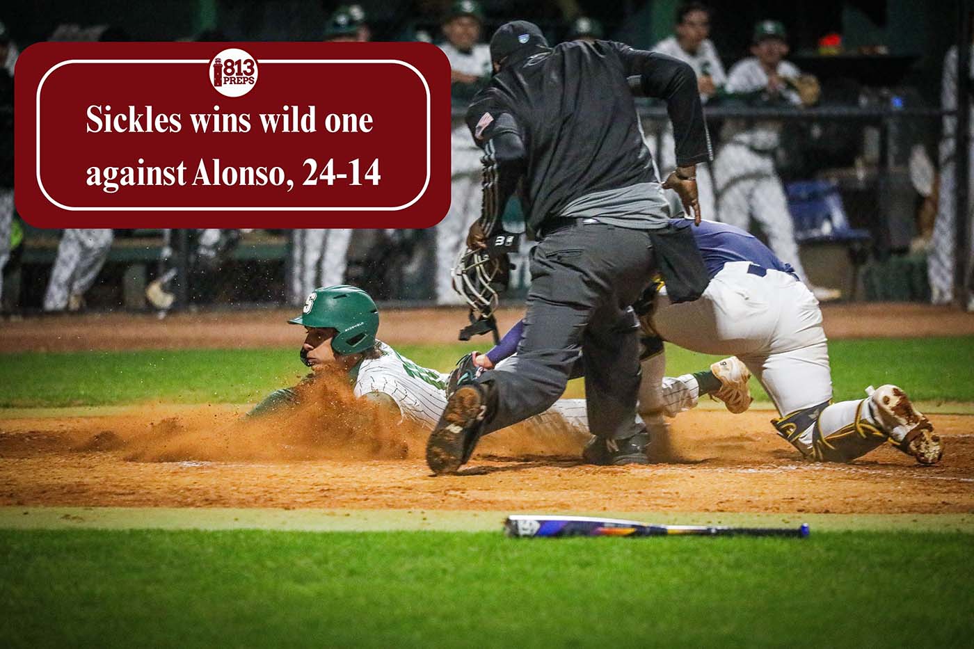 Sickles wins wild one against Alonso, 24-14 - 813Preps.com